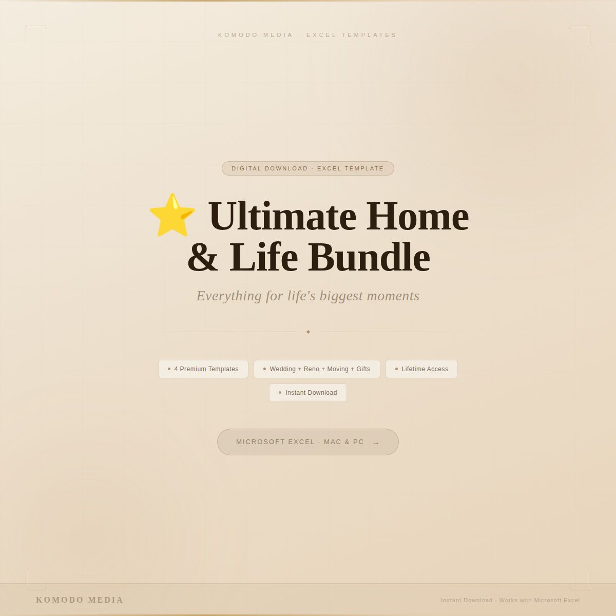 Komodo Media — Excel Templates, AI Prompts & Web Design